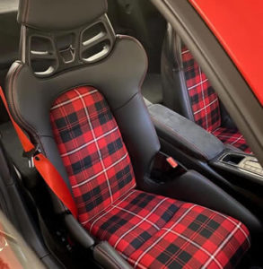 CustomizeYour Porsche ® Interior with Custom Seat Inserts - P1Designs