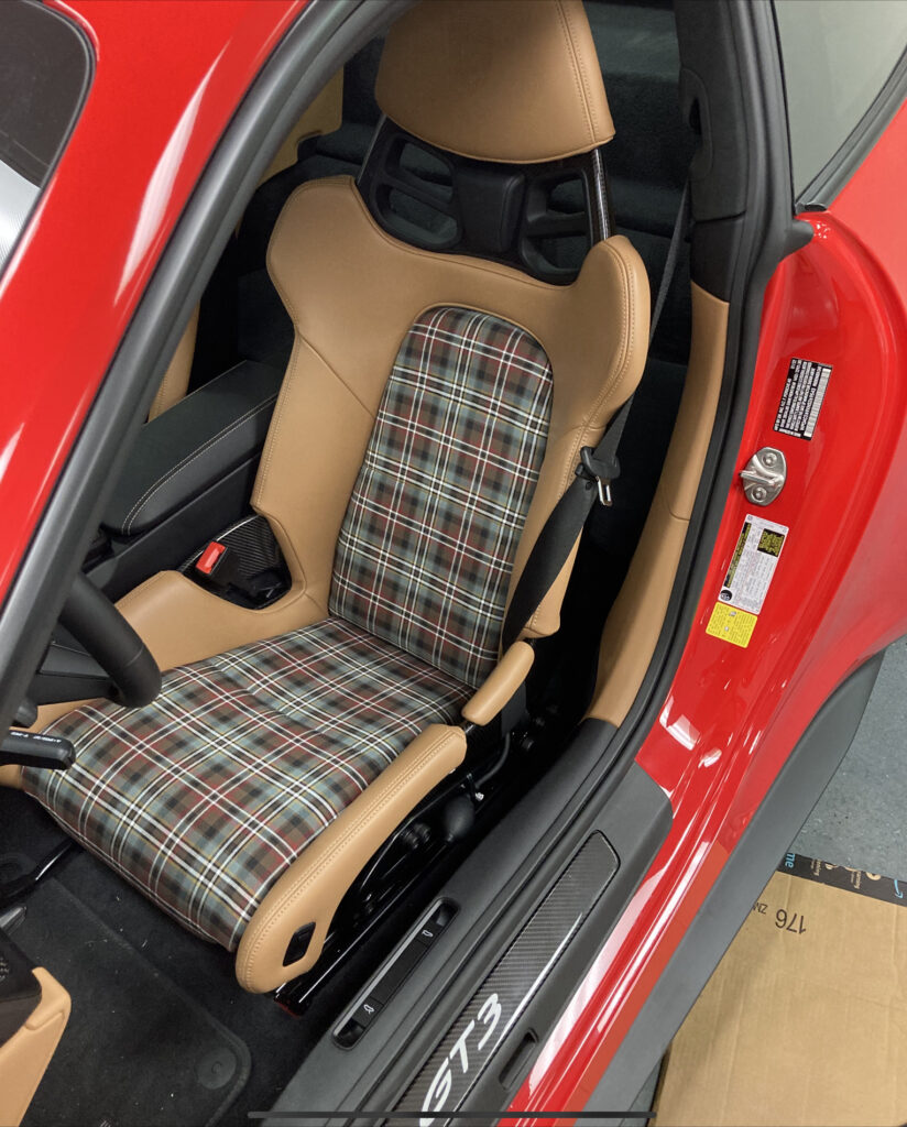 CustomizeYour Porsche ® Interior with Custom Seat Inserts - P1Designs