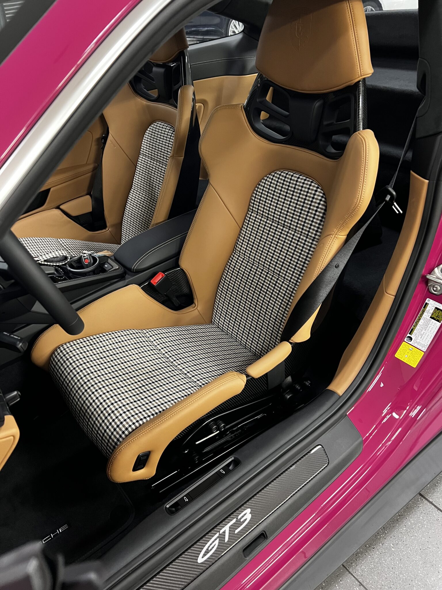 CustomizeYour Porsche ® Interior with Custom Seat Inserts - P1Designs